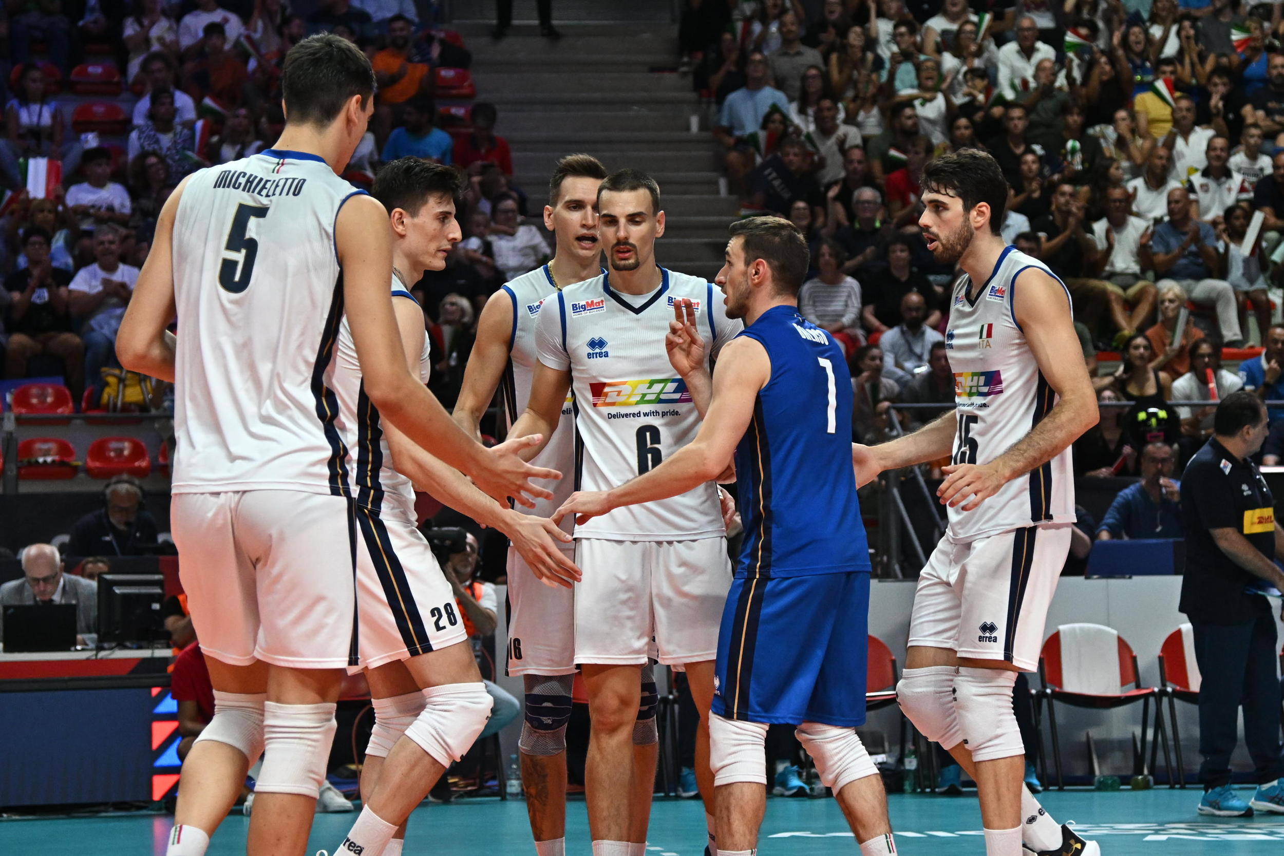 Europei Maschili: l’Italia è in Puglia, sabato gli Ottavi con la Macedonia | Federvolley